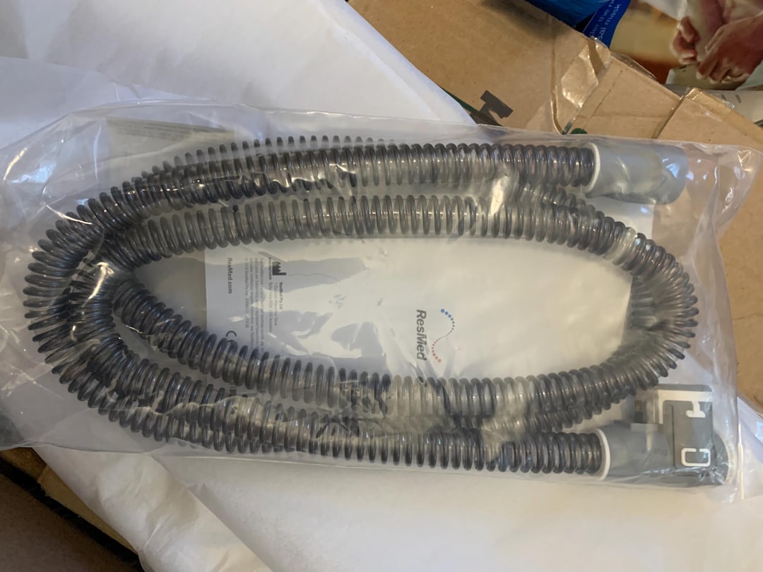 Resmed Clear Grey CLIMATE Line Air Heated Ribbed Tubing NEW Sealed ...