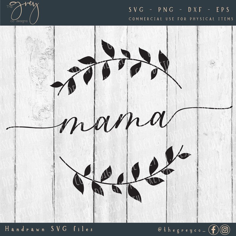Mama Flourish SVG Cut File SVG Mothers Day SVG Mothers Day Shirts Svg ...