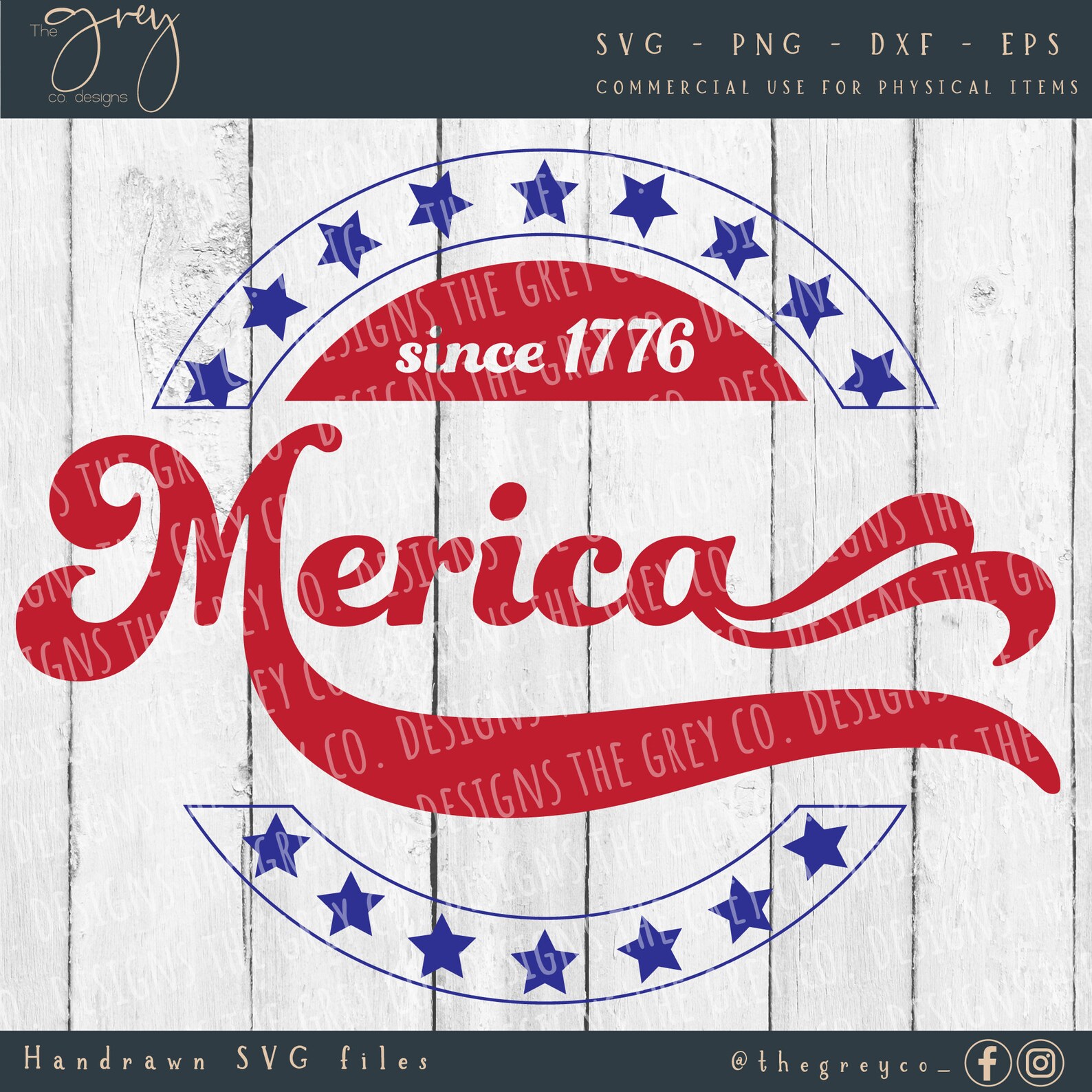 Merica SVG America Svg Patriotic TShirt Svg File Archivo - Etsy España