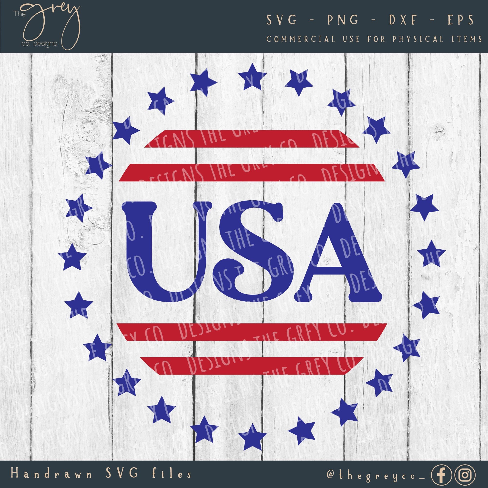 USA SVG America Svg Patriotic Tshirt Svg File Patriotic Svg Cut File ...