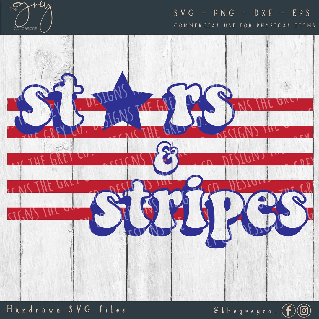 Stars & Stripes SVG America Svg Patriotic Tshirt Svg File Patriotic Svg ...