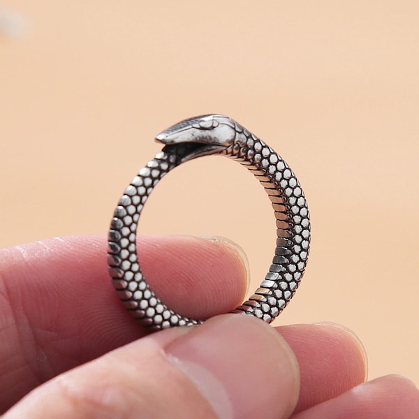 Ouroboros Ring - Etsy