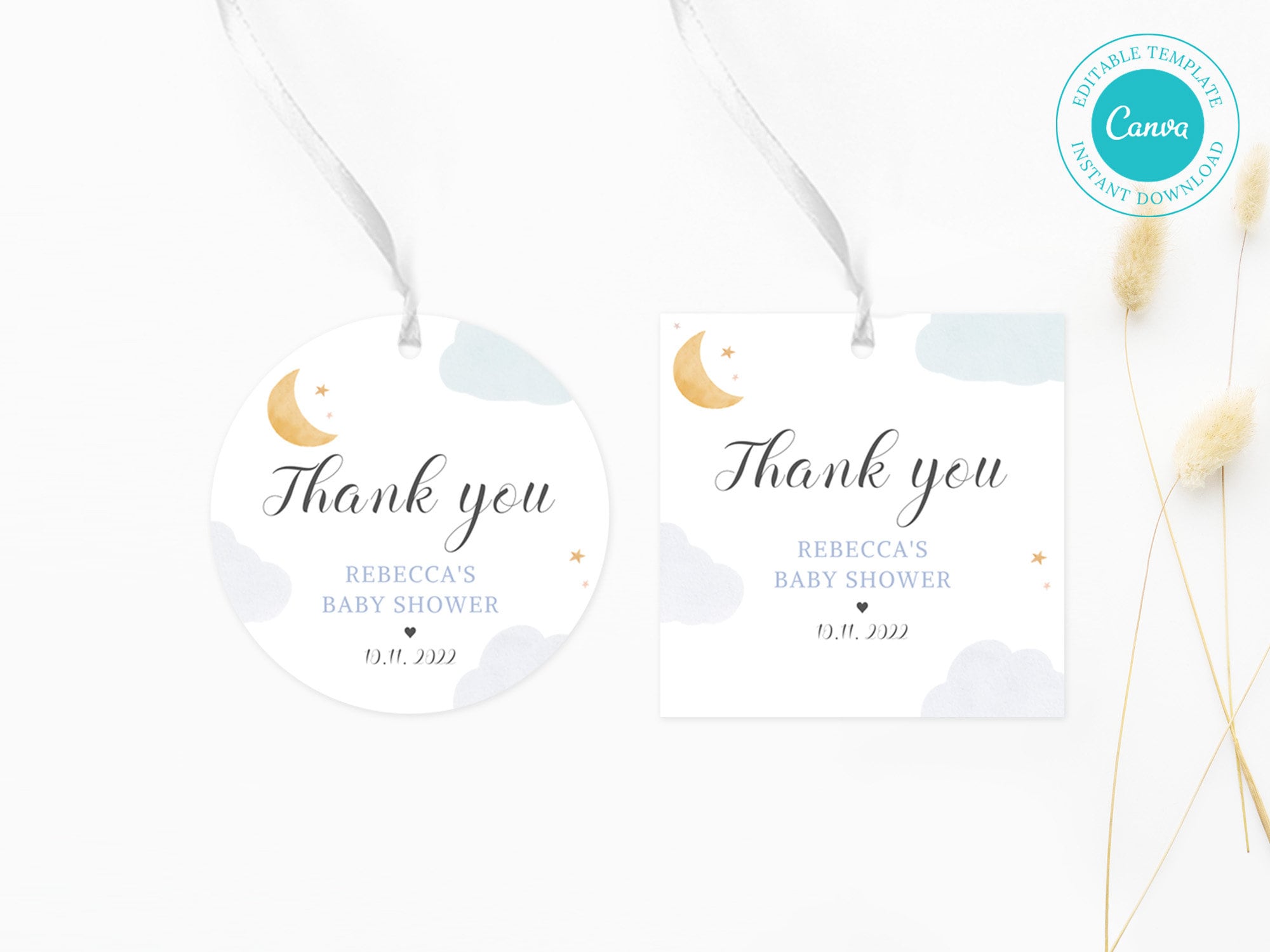 Baby Gift Tag Template