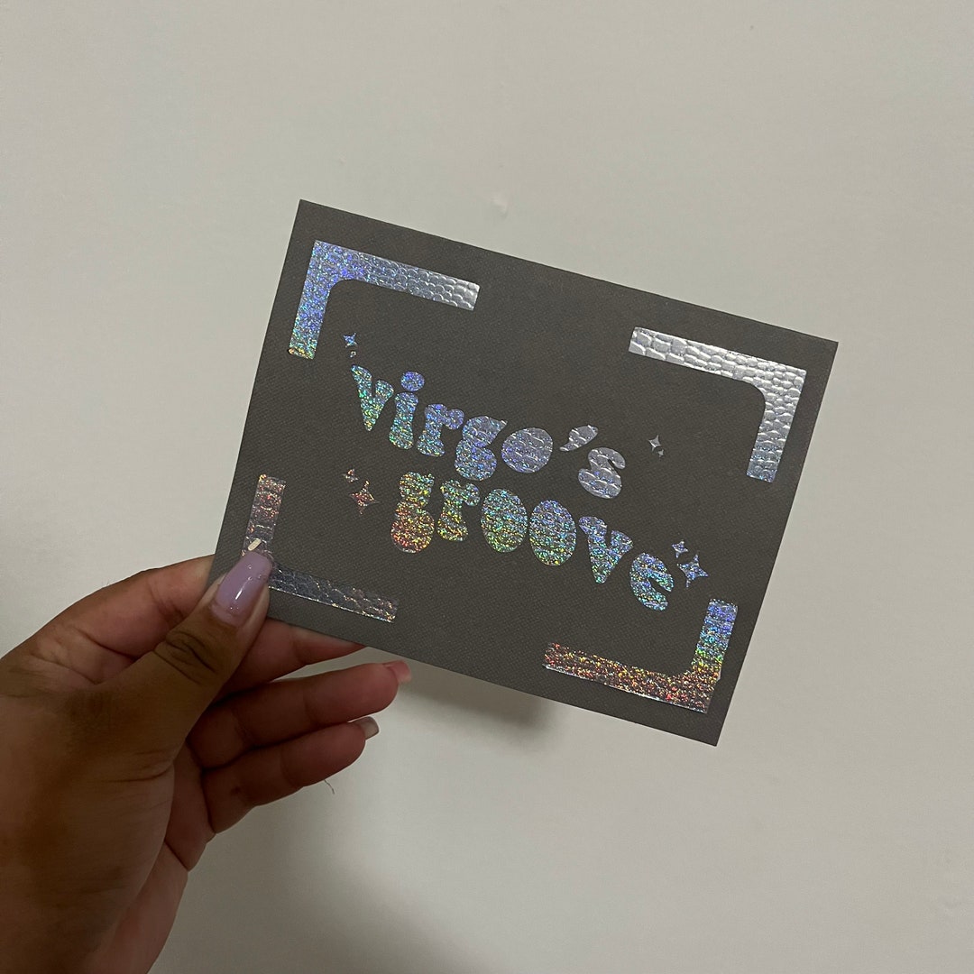 Virgo’s Groove Card - Etsy