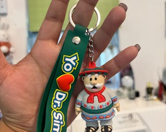Dr Simi Keychain, Llaveros, Hechos En Mexico, Mexican Gift, Original ...