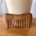 Wood Comb, Wide Toothed Comb, Pocket Comb, Thick Material - Etsy