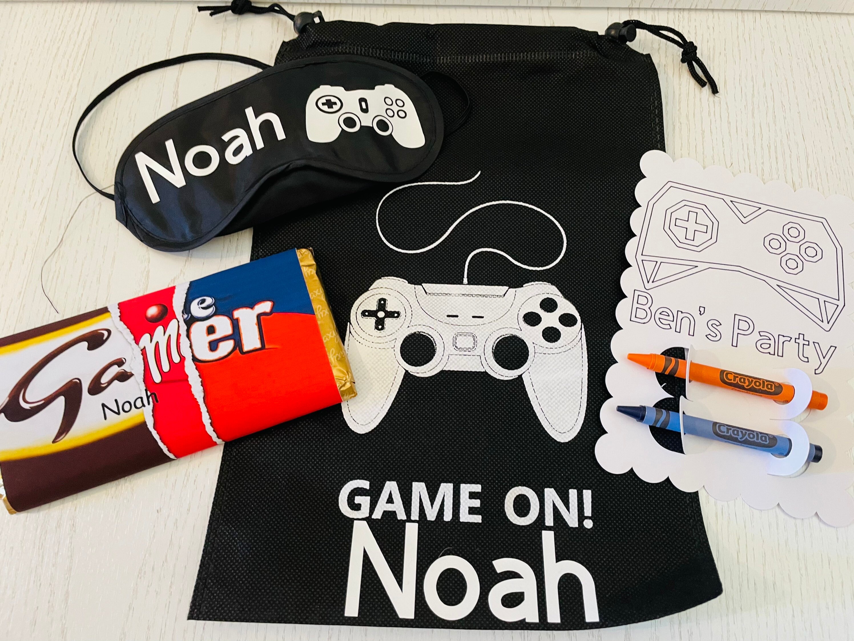 Gamer Gift Birthday Gift Gamer Activity Gift Boys Well Done - Etsy ...