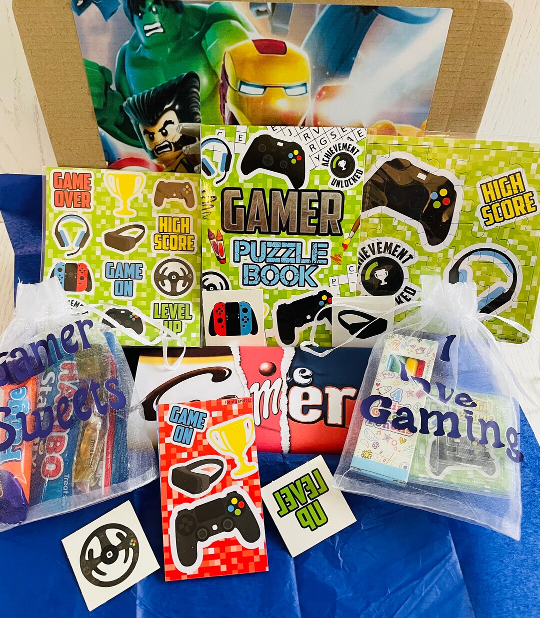 Gamer Gift Birthday Gift Gamer Activity Gift Boys Well Done - Etsy ...