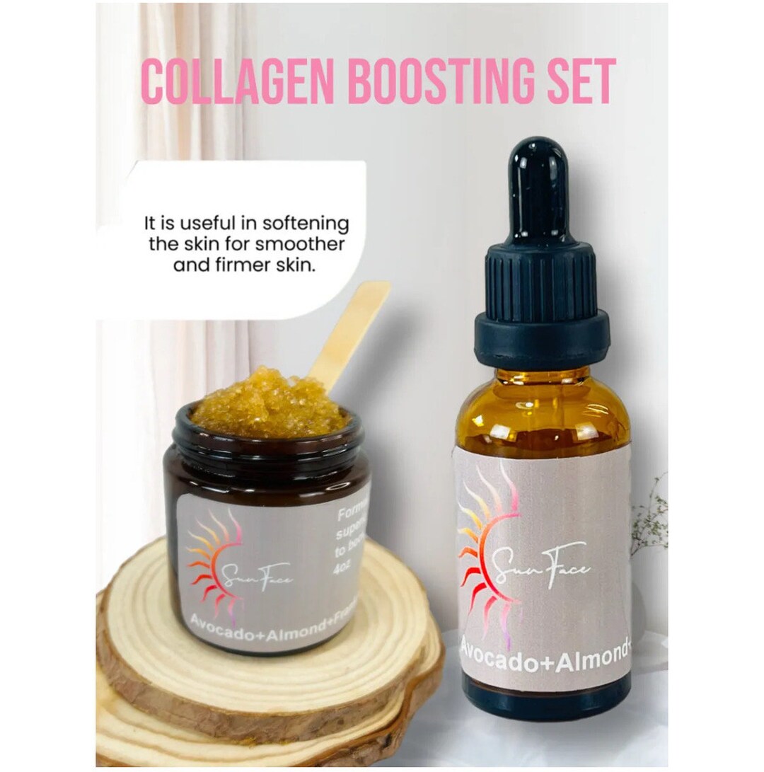 Frankenstein Myrrh Oil COLLAGEN BOOSTING Set Includes Oil Plus Scrub ...