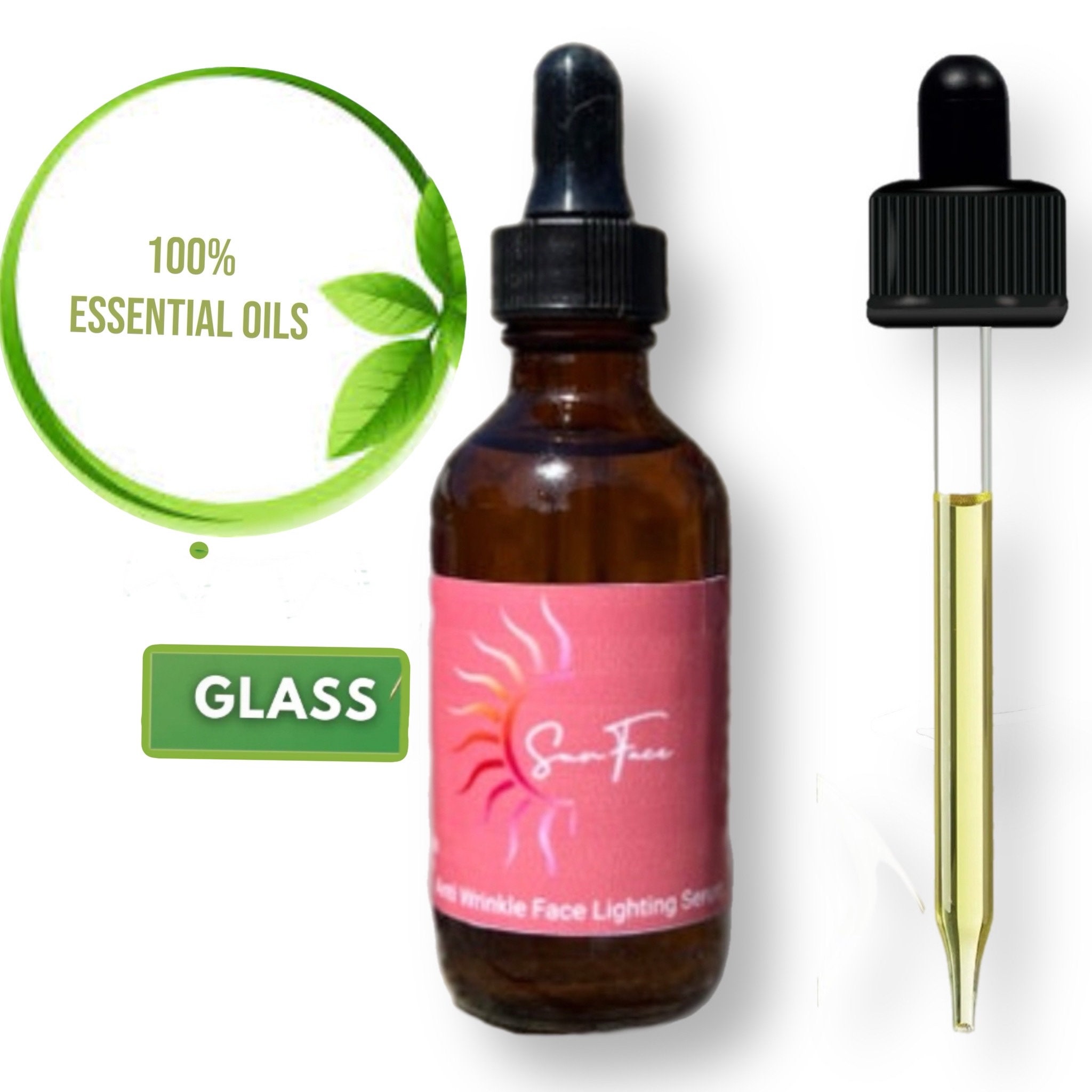 Anti-wrinkle Face Oil Antioxidant Rich Oils Skin Lightning Serum ...