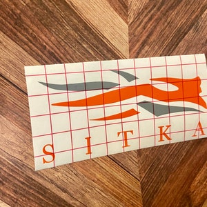 Sitka Logo Decal | Hunting Gear | Sitka Inspired - Etsy