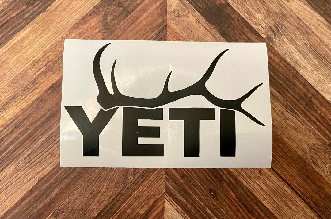 Yeti Logo Decal | Outdoor Gear | Yeti Inspired - Etsy