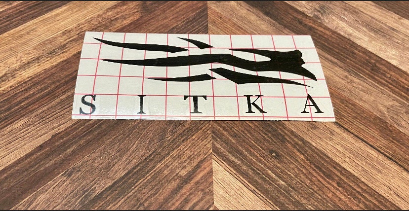 Sitka Logo Decal | Hunting Gear | Sitka Inspired - Etsy