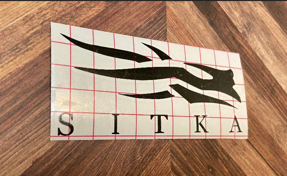 Sitka Logo Decal | Hunting Gear | Sitka Inspired - Etsy