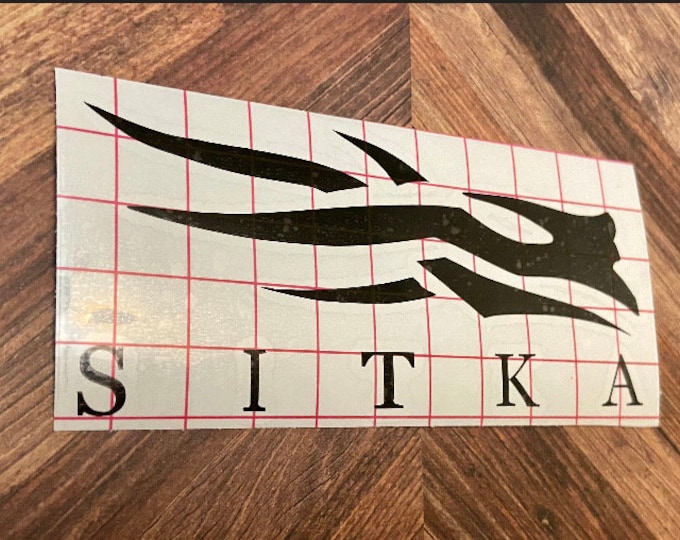 Sitka Logo Decal | Hunting Gear | Sitka Inspired - Etsy