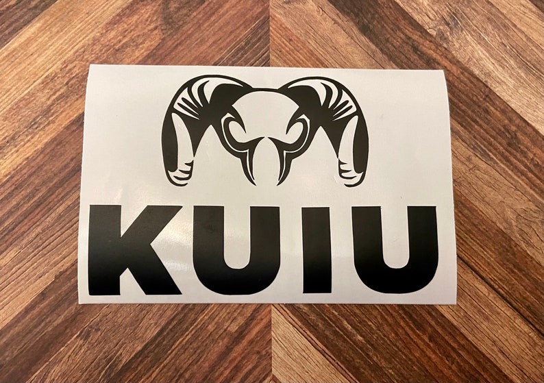 KUIU Logo Decal | Hunting Gear | KUIU Inspired - Etsy
