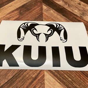 KUIU Logo Decal | Hunting Gear | KUIU Inspired - Etsy