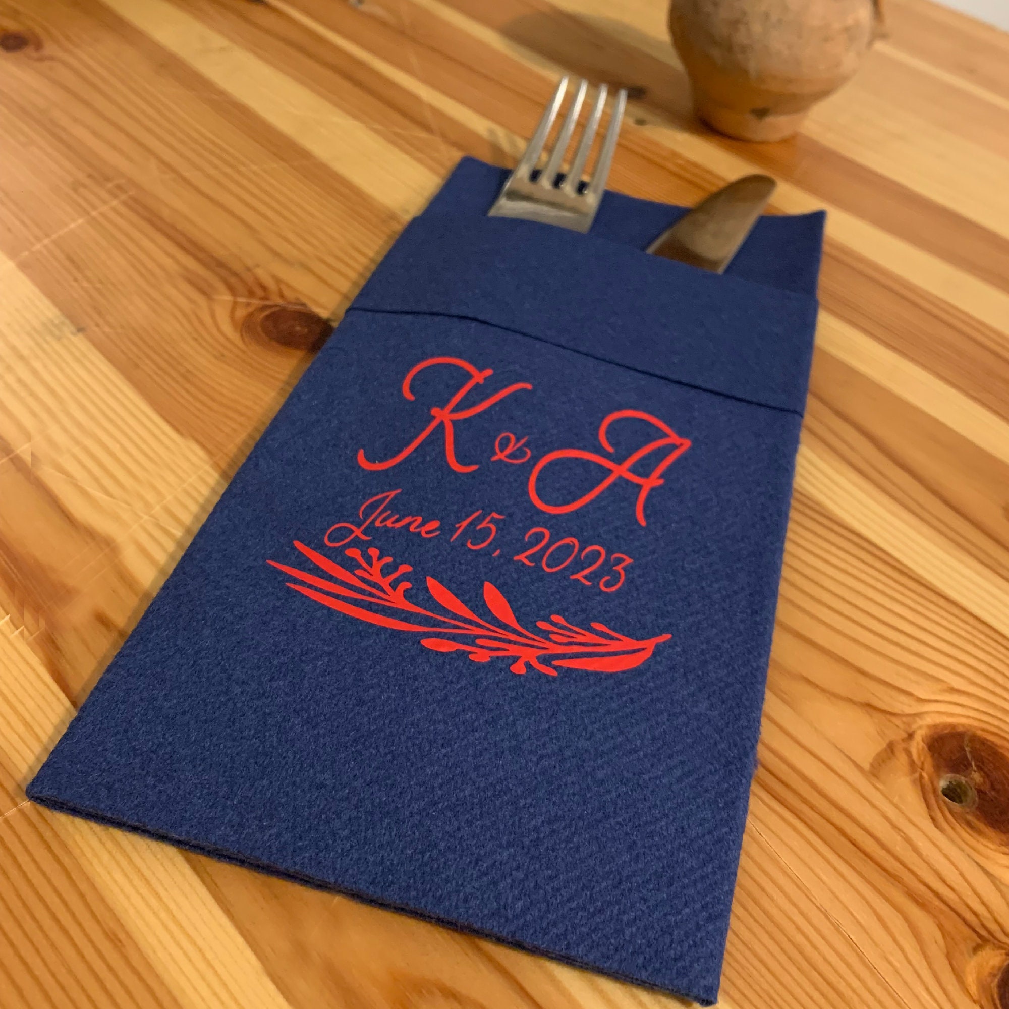 Personalized Airlaid Napkin, Perfect Size Linen-like Handmade ...