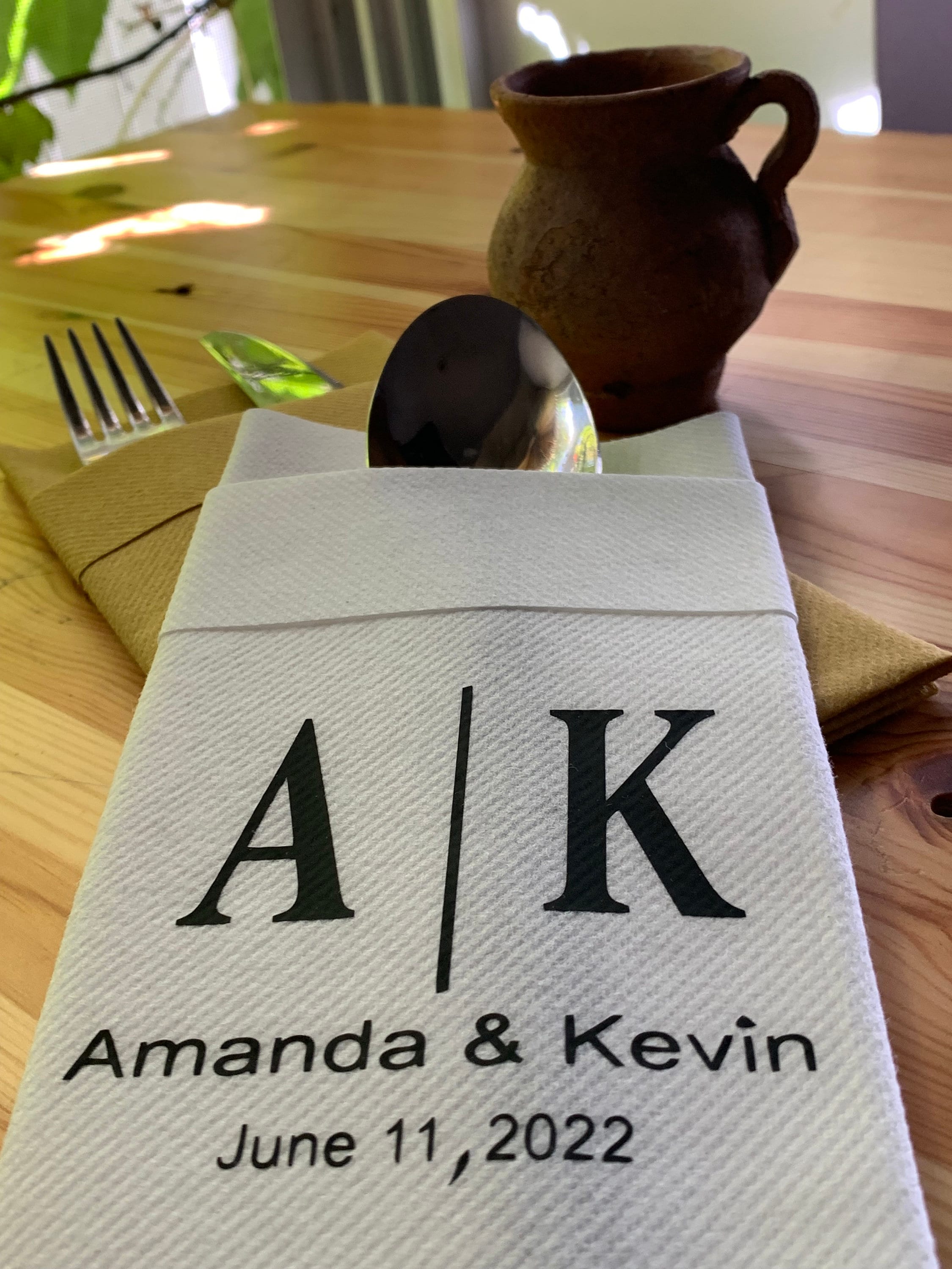 Personalized Airlaid Napkin, Perfect Size Linen-like Handmade ...