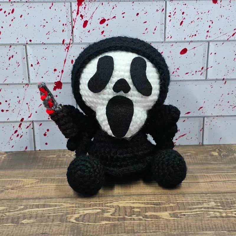 Ghostface Plush - Etsy