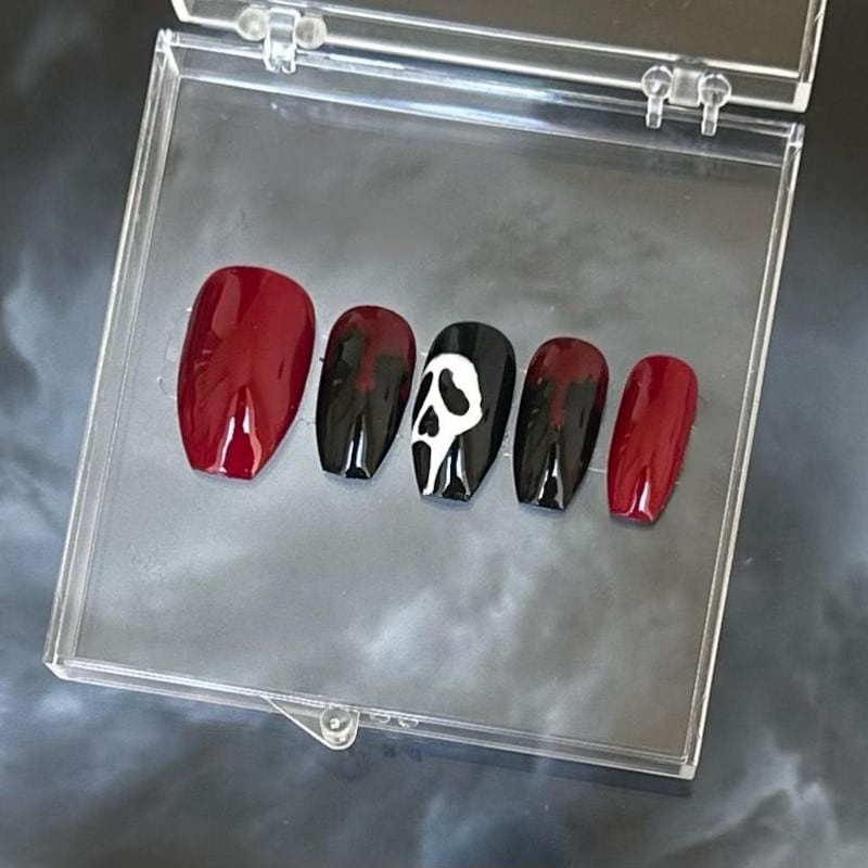 Horror Movie Fake Nails - Etsy