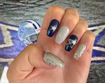 NHL Team Logo Nails - Etsy