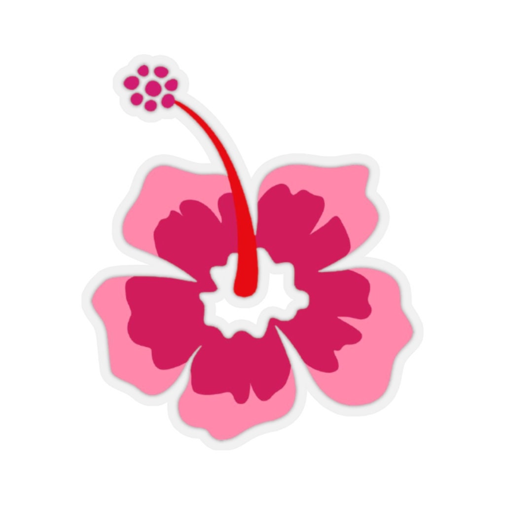 Lilo and stitch flower sticker | Etsy