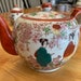 Vintage 1950s Japanese Tea Set Nippon Geisha Hand-painted Glazed ...