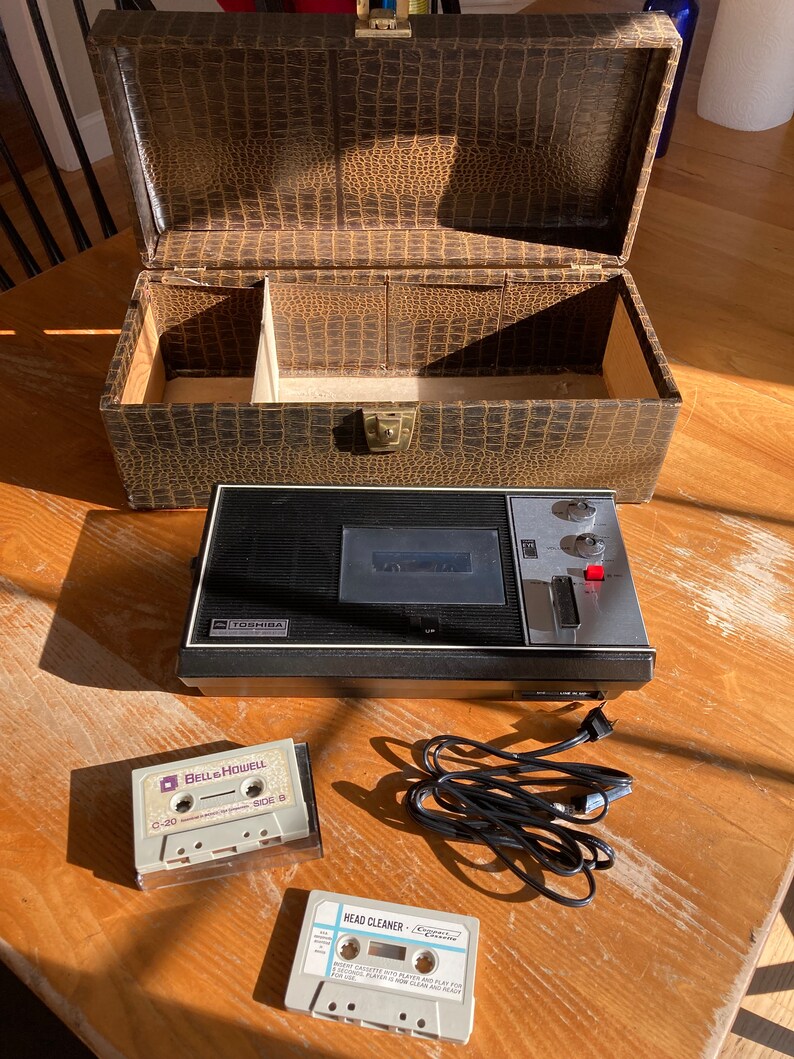 Toshiba KT210 With tape Eye Was Sold in the Late 1960's - Etsy