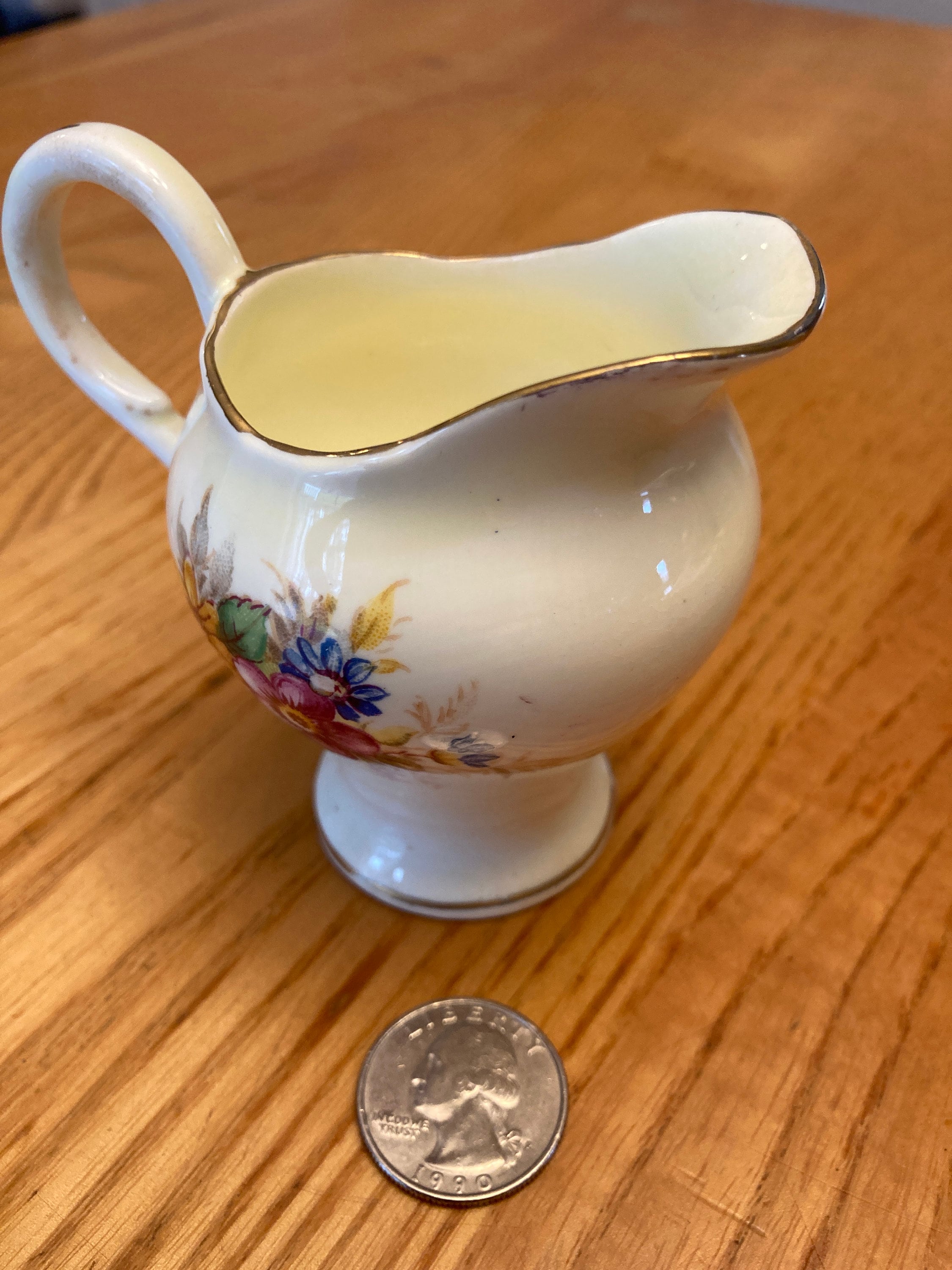 Vintage, Royal Stuart/ Spencer Stevenson, Dimutive Bone China Creamer ...