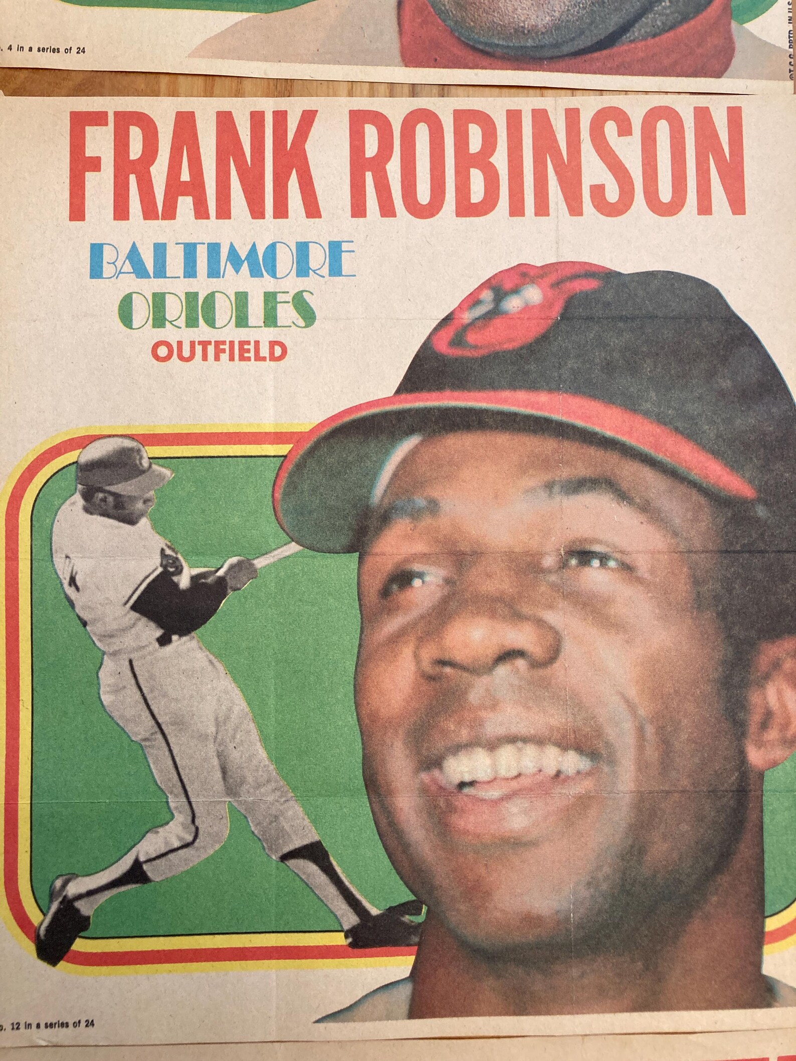 Topps Poster 1970 Topps Baseball Posters 23 of Set of 24 - Etsy