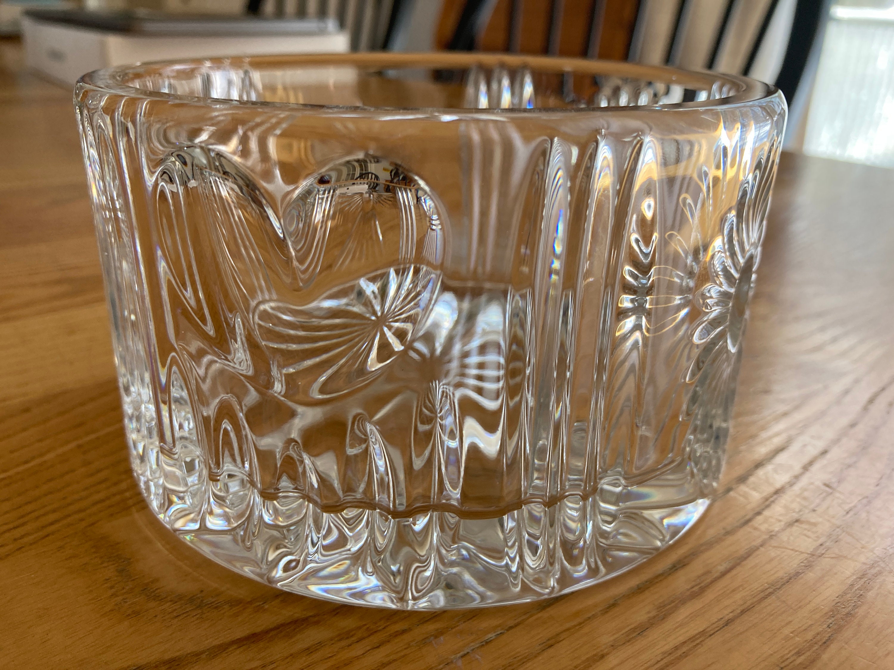 CRYSTAL Glass - Candy/nick Nack Bowl Container - Etsy