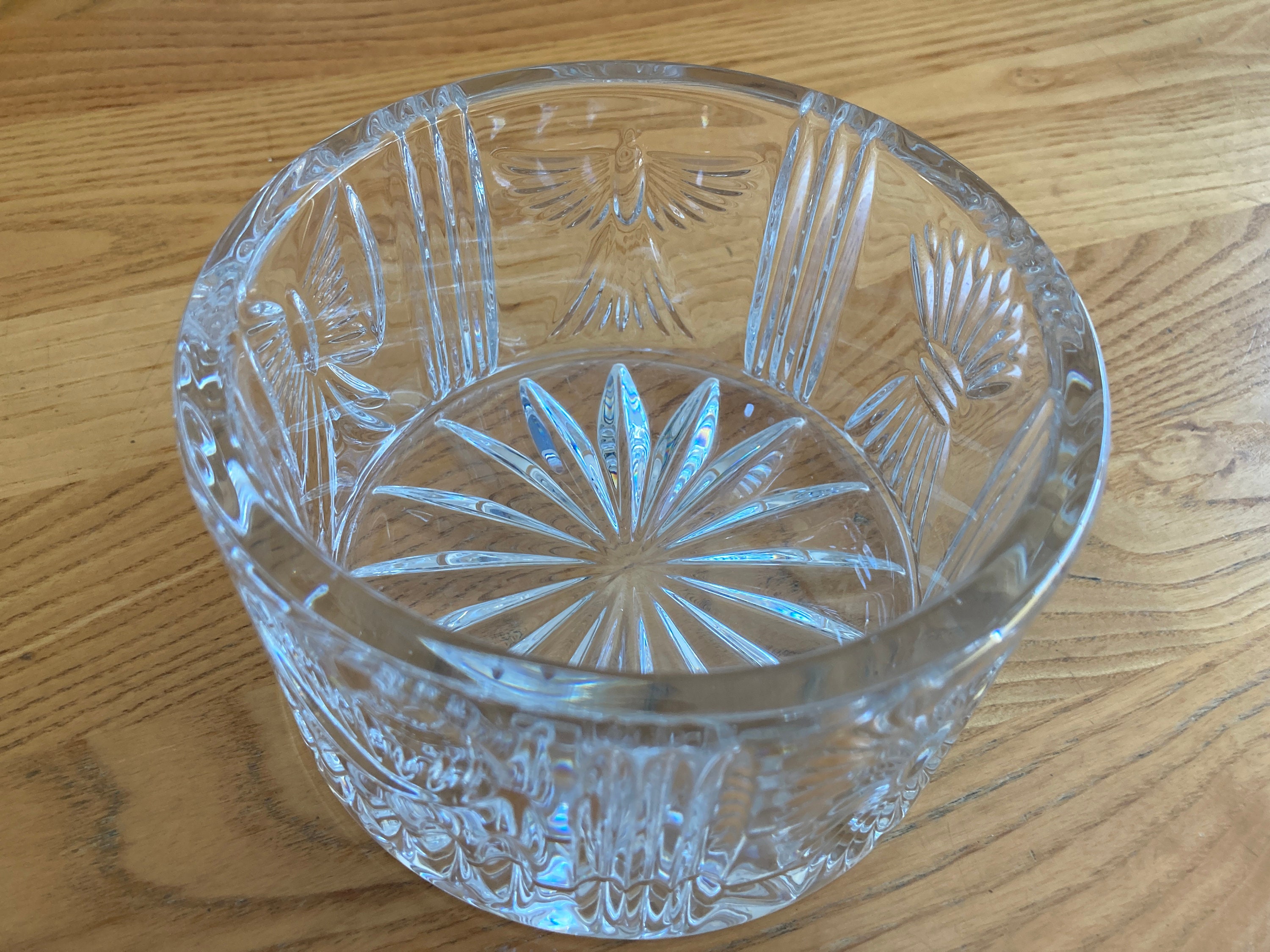 CRYSTAL Glass - Candy/nick Nack Bowl Container - Etsy
