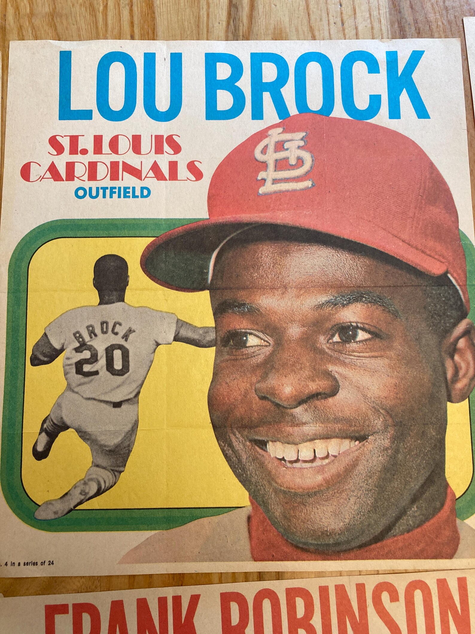 Topps Poster 1970 Topps Baseball Posters 23 of Set of 24 - Etsy
