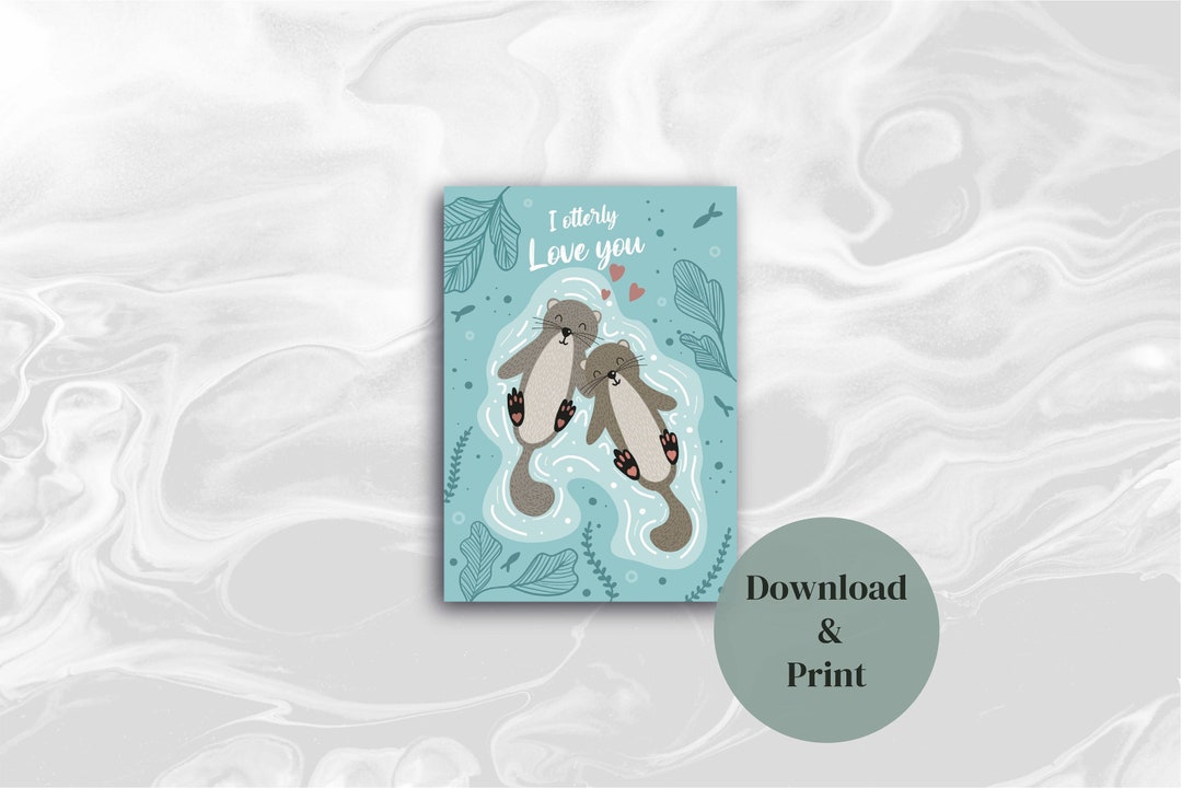 Printable Valentine's Day Card Anniversary Card Printable Significant ...