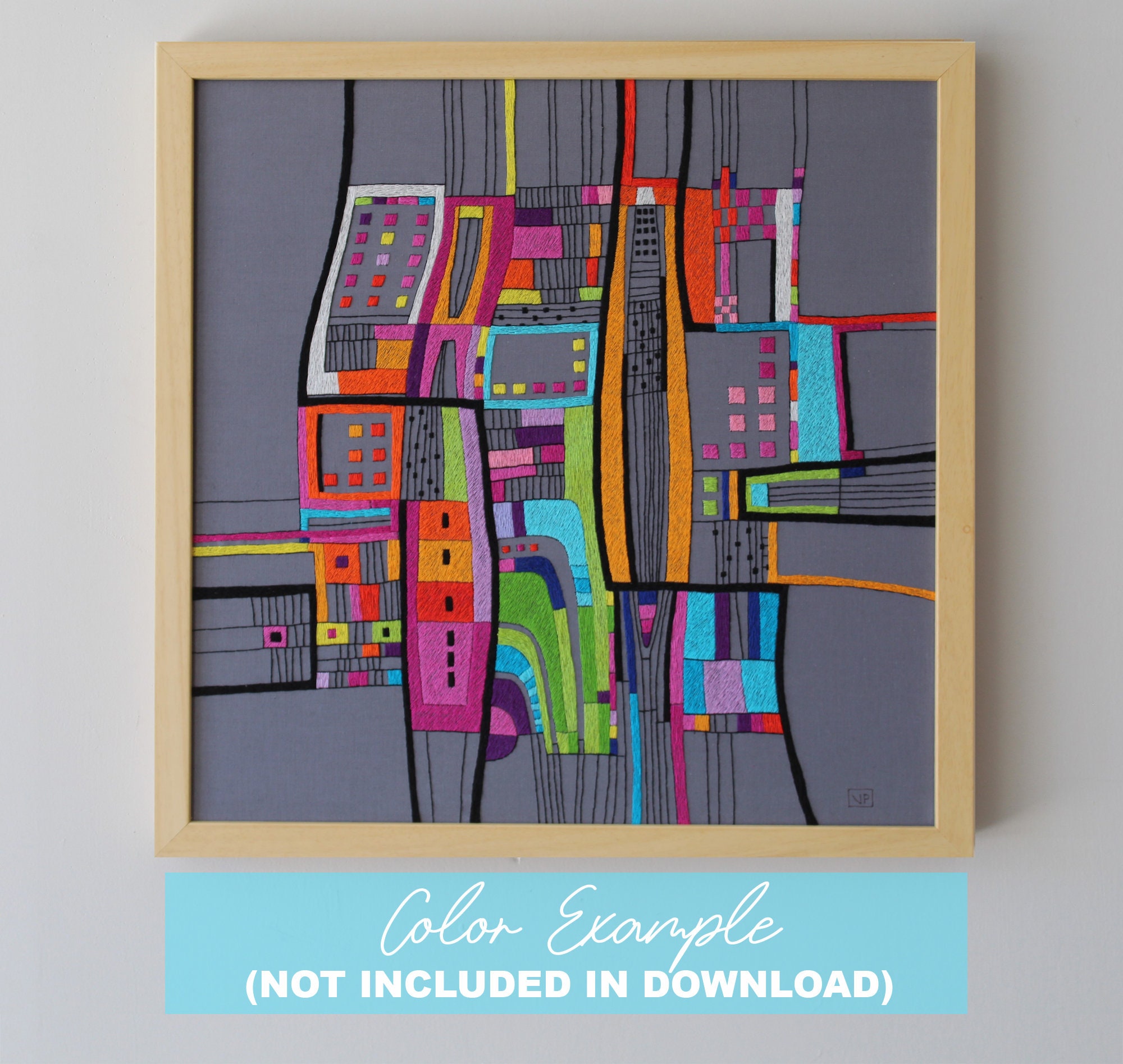 Abstract Geometric Coloring Pages, 5 Designs, Instant Download PDF ...