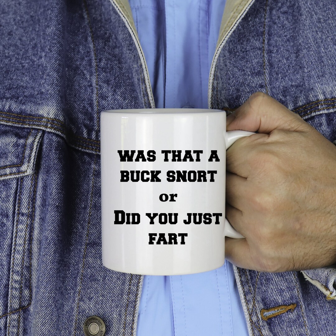 Funny Deer Hunter Mug: Buck Snort Gift - Etsy