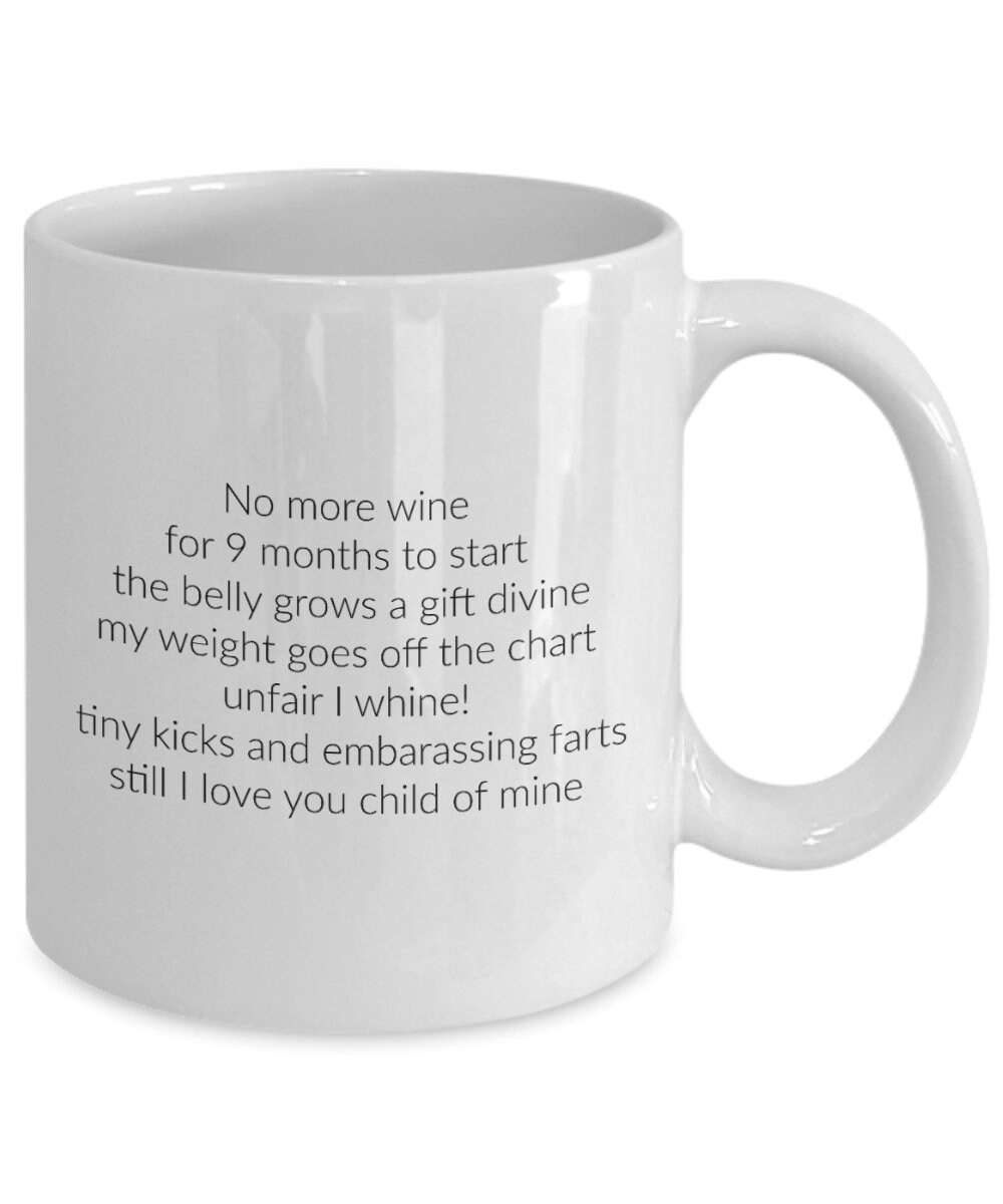 Pregnancy Reveal Mug, Best Pregnancy Gifts, Pregnancy Reveal to Sister ...