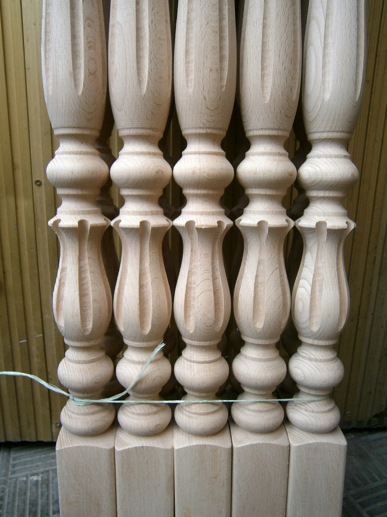 Stair Balusters & Newel Posts Graceful Flows Design Carved Wooden ...