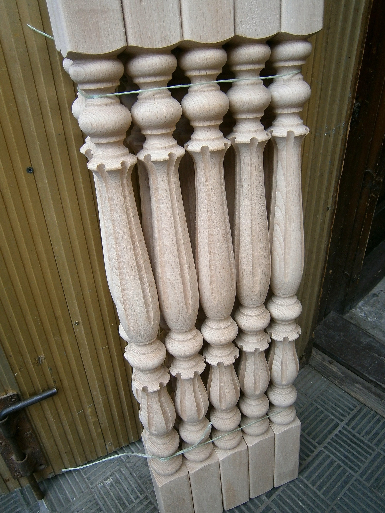 Stair Balusters & Newel Posts Graceful Flows Design Carved Wooden ...