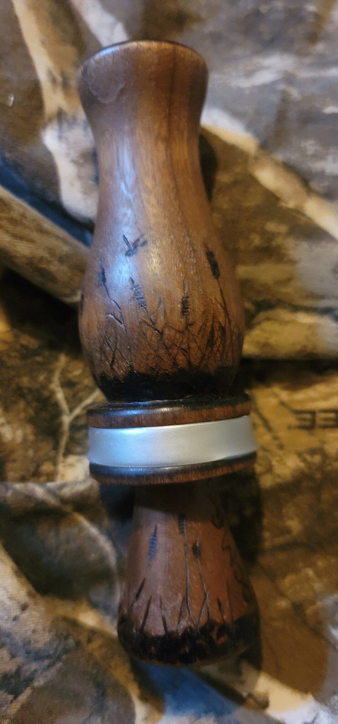 Hand Turned Walnut Duck Call - Etsy