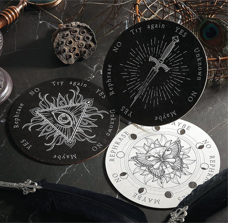 Pendulum Board Dowsing Board Divination Board Divining - Etsy