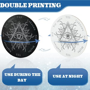 Pendulum Board Dowsing Board DIVINATION Board Divining Witchcraft Pagan ...