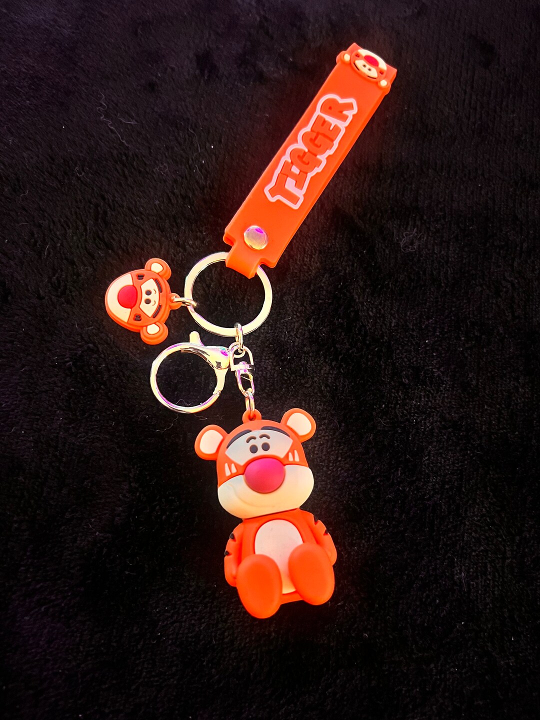 Tigger Winnie the Pooh Key Ring Bag Charm Strap Cute Kawaii - Etsy