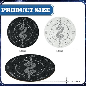 Pendulum Board Dowsing Board DIVINATION Board Divining Witchcraft Pagan ...