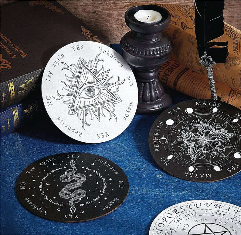 Pendulum Board Dowsing Board Divination Board Divining - Etsy