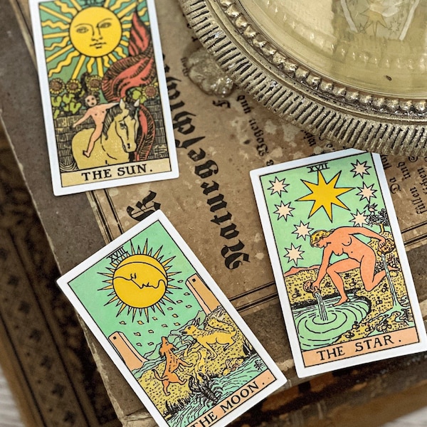Vintage Tarot Deck - Etsy