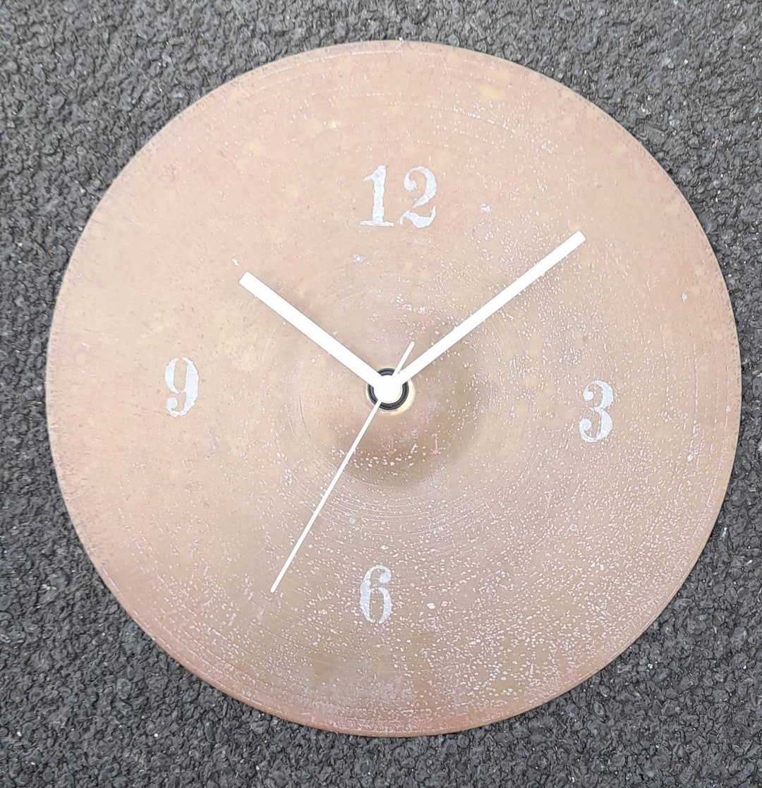 Cymbal Wall Clock - Etsy