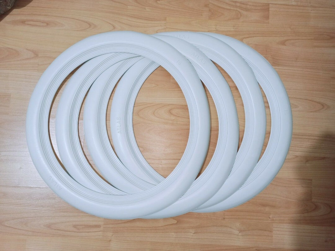 Portawalls 15 Inch Rim Whitewall Car Tire Insert Trim Set 4 Pcs - Etsy