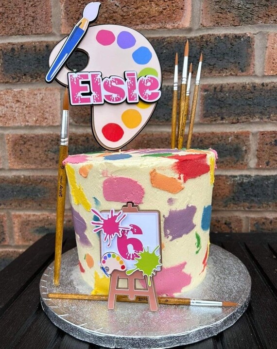 Artist Palette Cake Cake In The Box Bakery | Everyone Loves A Paint